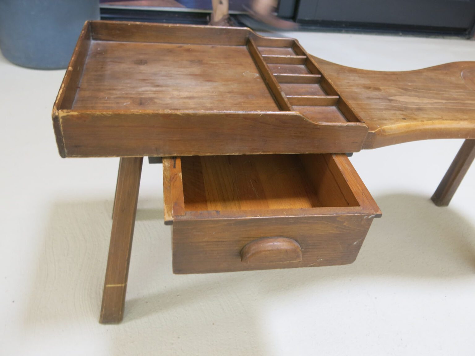 Vintage Cobblers Bench - Taos Estate Sales, Taos Black Dog